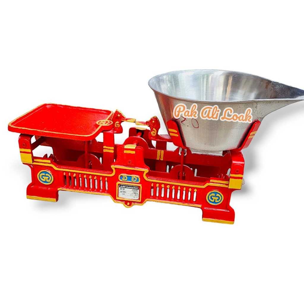 Jual timbangan meja kodok duduk bebek 10kg merk GG set bandul | Shopee ...