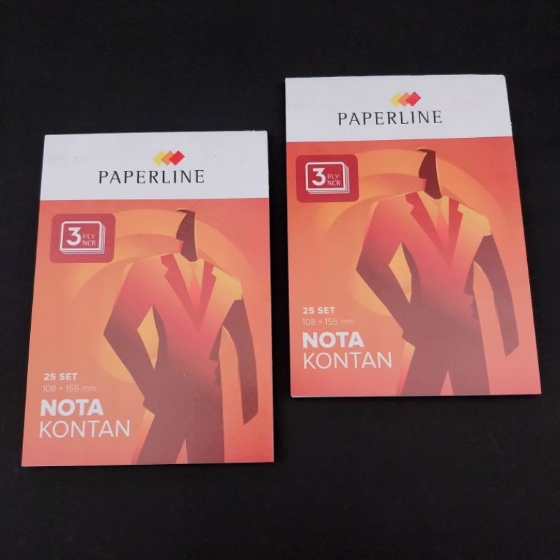 Jual (1 pcs) Buku Nota Kontan 3 ply Paperline / Nota Kecil Rangkap 3 ...
