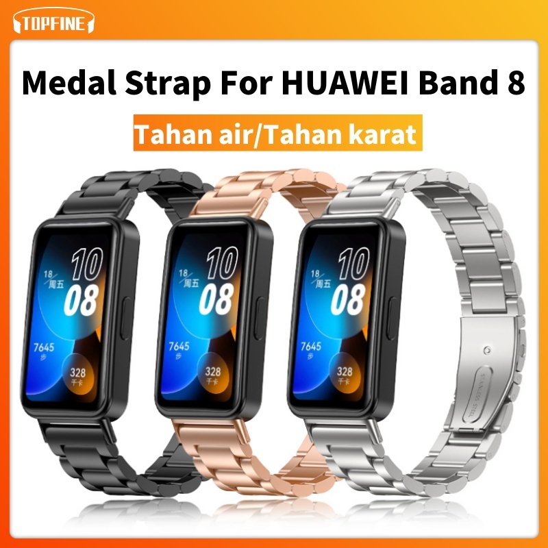 Jual Tali Stainless Tali huawei band 10 strap / steel strap for huawei ...
