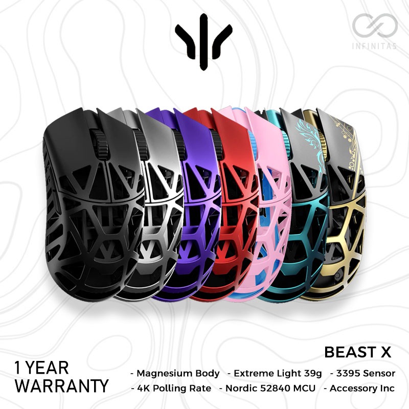 Jual WLMouse Beast X / BeastX Super Light Magnesium Wireless Gaming ...