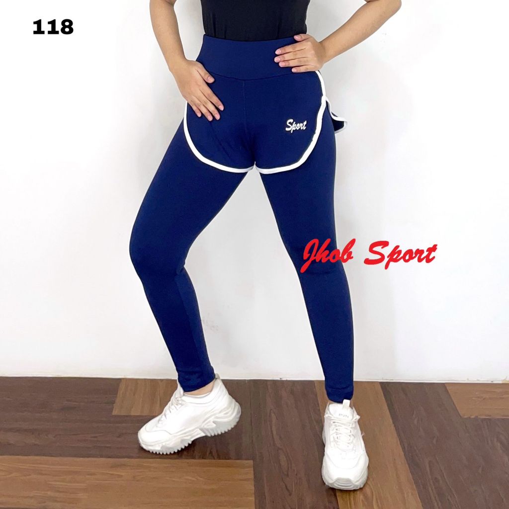 Jual JHOB SPORT Celana Legging Panjang Hotpants Polos / Legging ...
