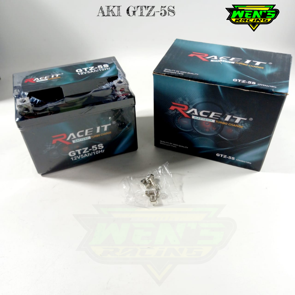 Jual AKI BEAT VARIO SCOOPY RACE-IT GTZ-5S FULL KERING ACCU GTZ-5S ...