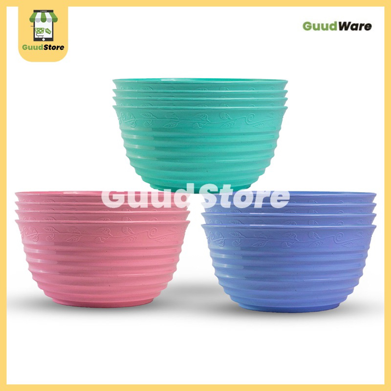 Jual ( 12 PCS ) MANGKUK ULIR BULAT GALAXY TERSEDIA 3 UKURAN PP5 PLASTIK ...