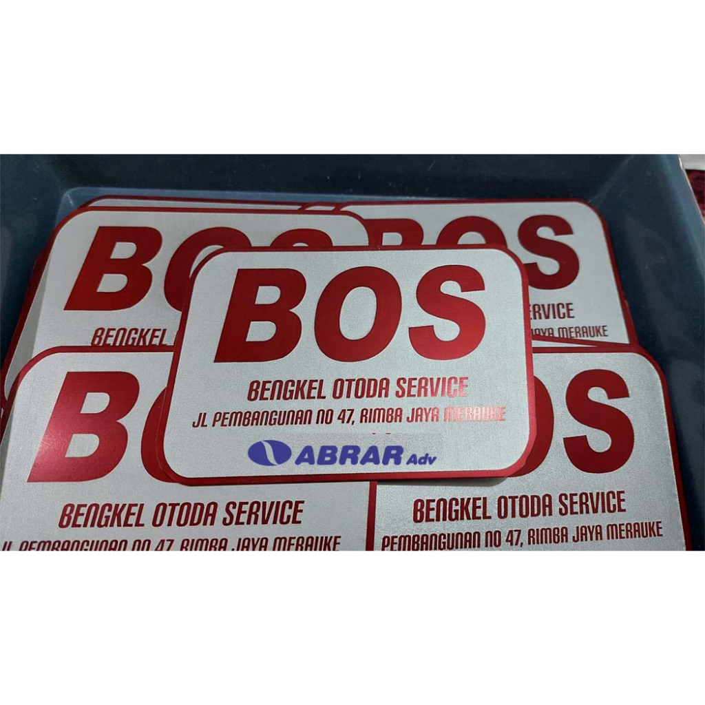 Jual Label Plat Bahan Alumunium TIMBUL/label mesin/plat panel- Custom ...