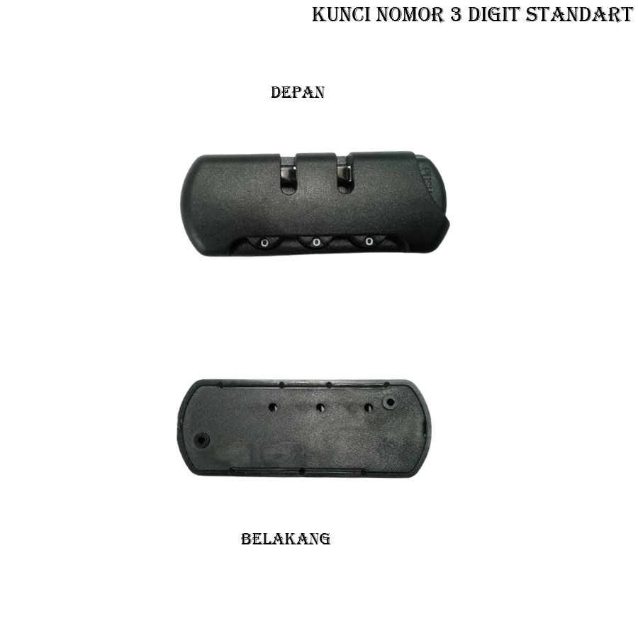 Jual Part Koper : Kunci Kombinasi 3 digit | Shopee Indonesia