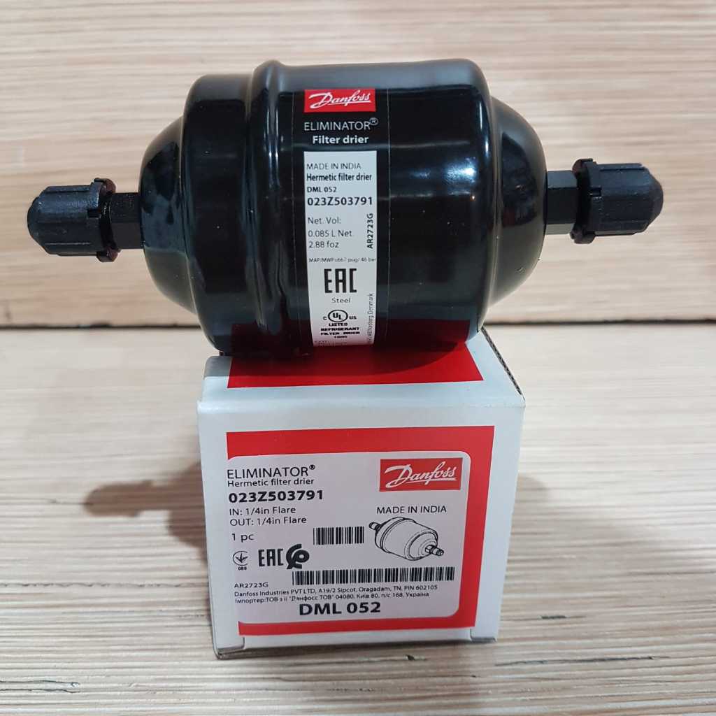 Jual FILTER DRIER DANFOSS DML 052 - 1/4" 023Z5037 | Shopee Indonesia