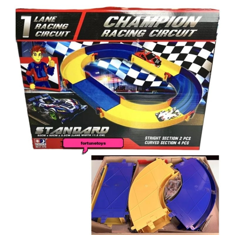 Jual Mainan Track Sirkuit Tamiya Racing Mini 4WD Standard 1 Jalur ...