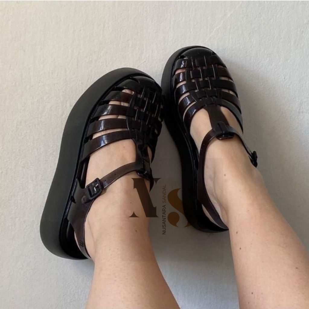 Jual SANDAL WANITA MELISSA WEDGES POSESSION PLATO MEL07 SENDAL JELLY ...
