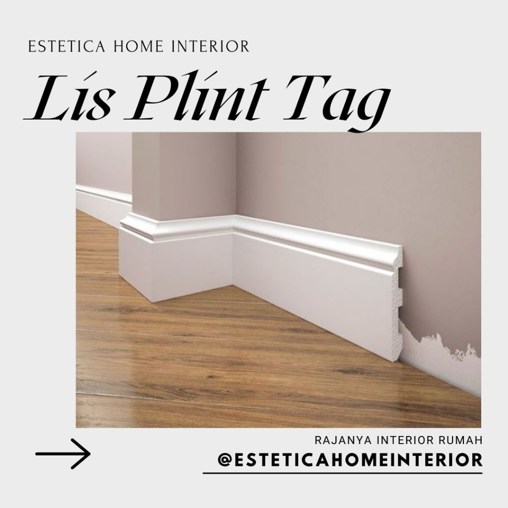Jual Lis Plint Lantai PVC Panjang 395 cm Harga Per Batang | Shopee Indonesia