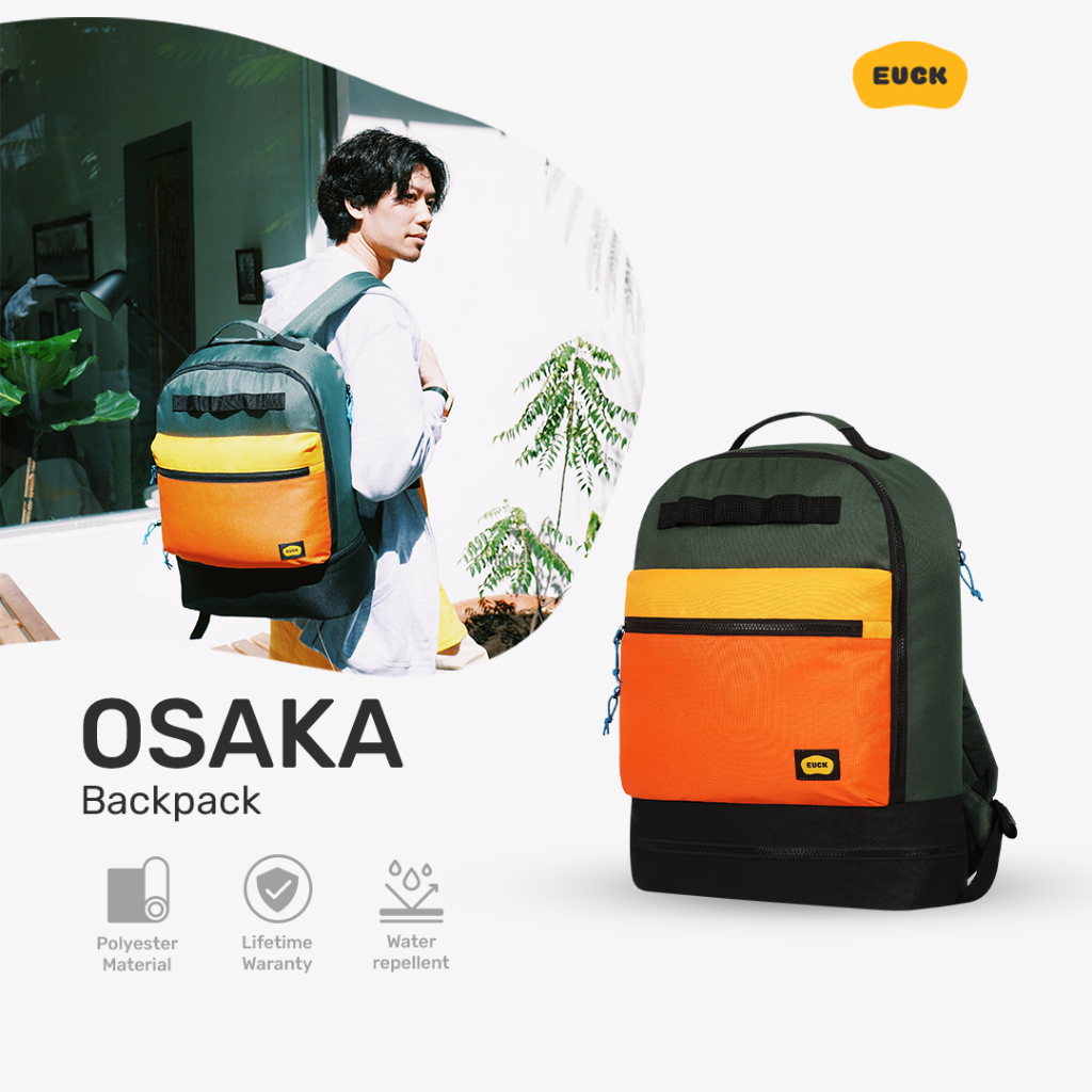 Jual Euck - Backpack Tas Ransel Laptop Dengan Slot Sepatu / Tas ...
