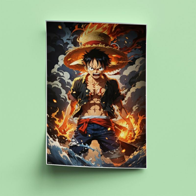 Jual Poster One Piece Luffy / Poster Anime / Poster kartun / Poster ...