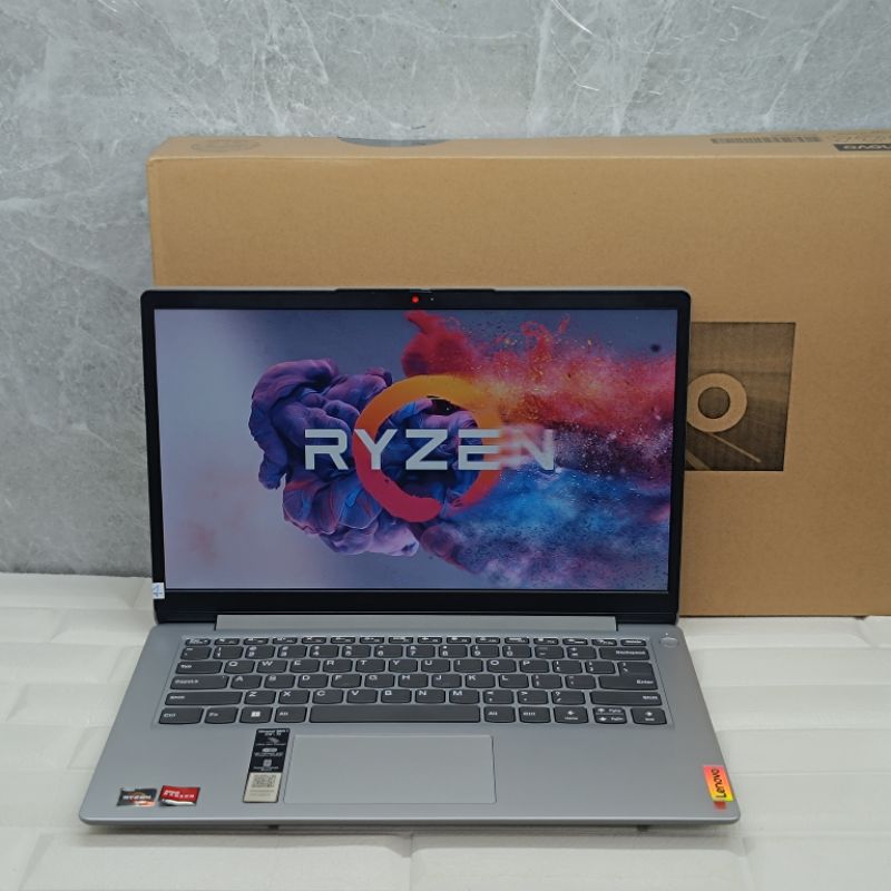 Jual Laptop Lenovo ideapad Slim 1 AMD Ryzen 3-3250U RAM 8GB SSD 256GB | Shopee Indonesia