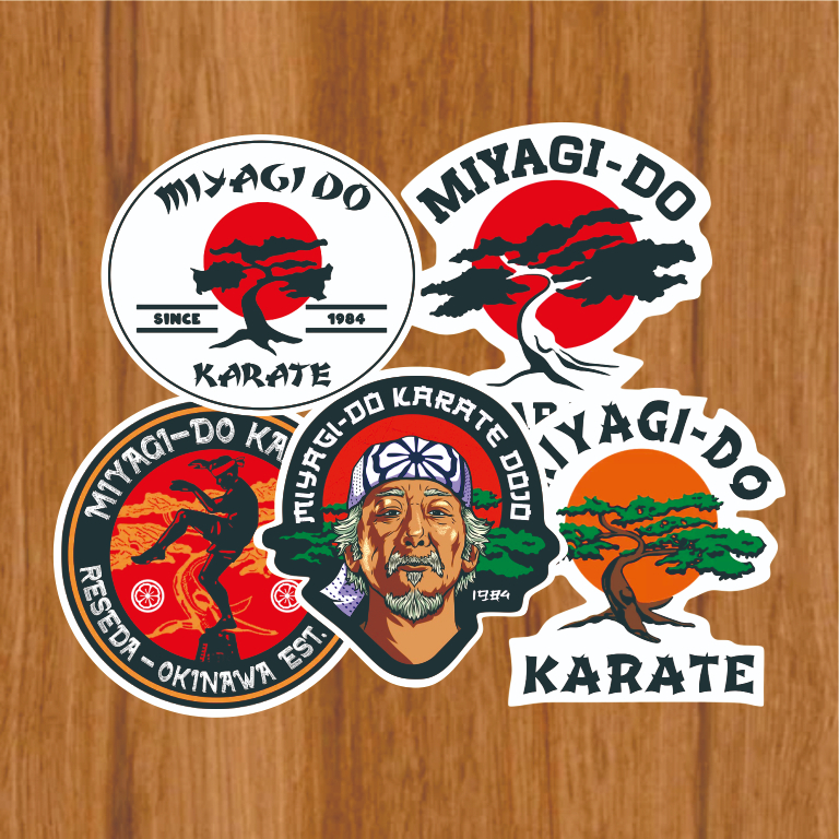 Jual stiker karate kid - miyagi do karate sticker | Shopee Indonesia