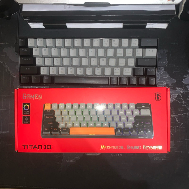 Jual Mechanical Keyboard Gamen Titan 3 III | Shopee Indonesia