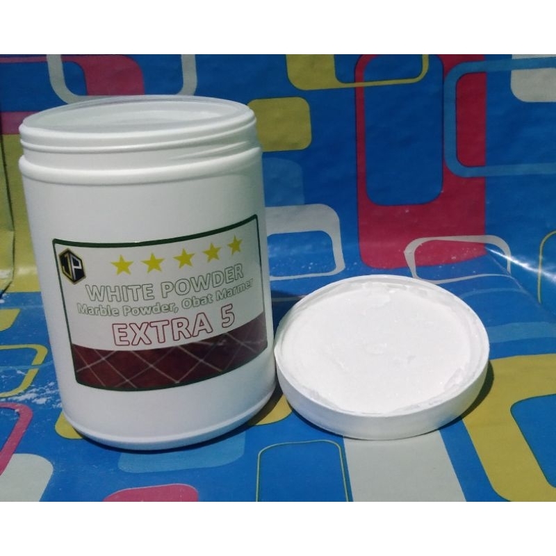 Jual White Powder Extra 5/Serbuk kristalisasi marmer granit/Serbuk ...