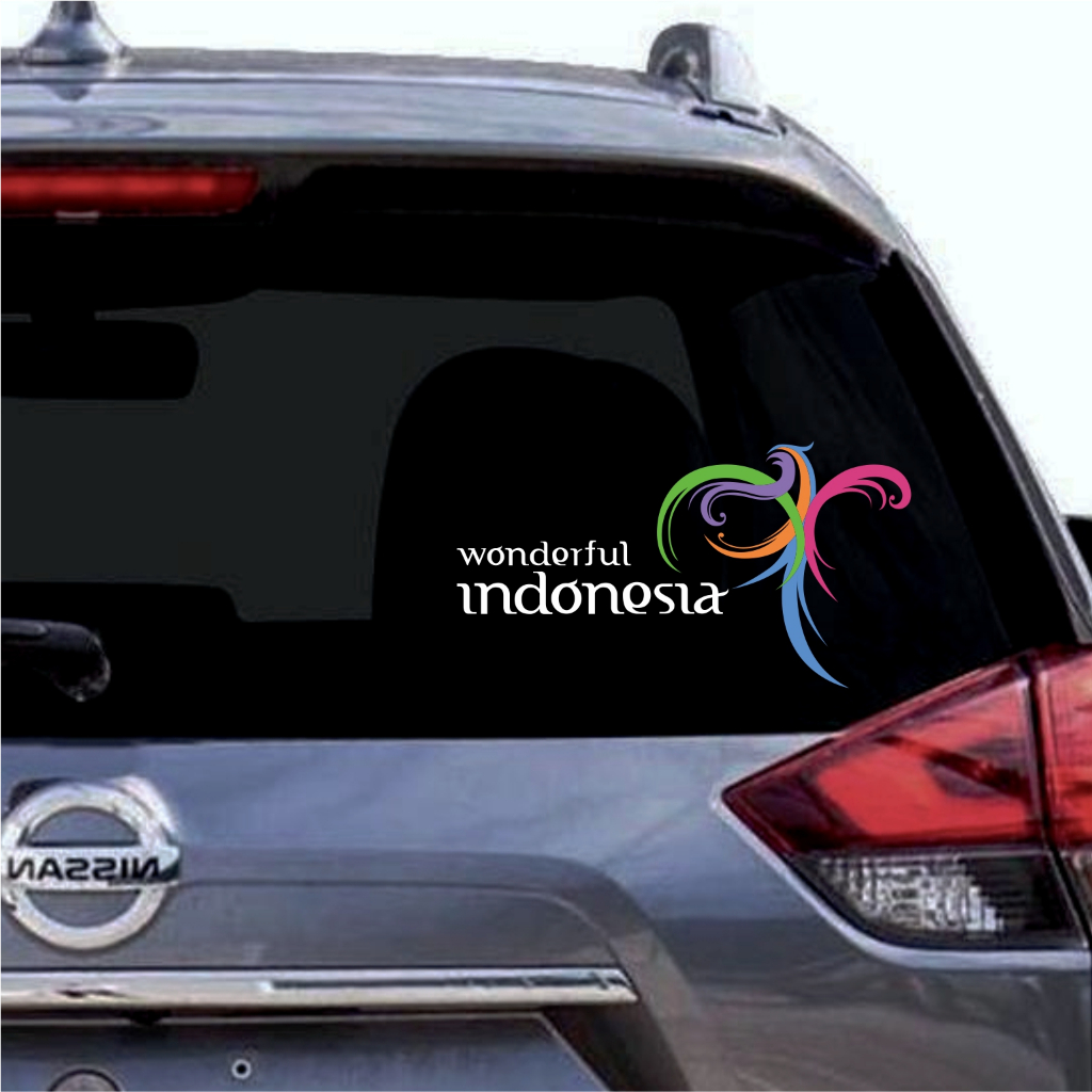Jual STICKER WONDERFUL / PESONA INDONESIA STIKER KACA MOBIL WONDERFUL ...