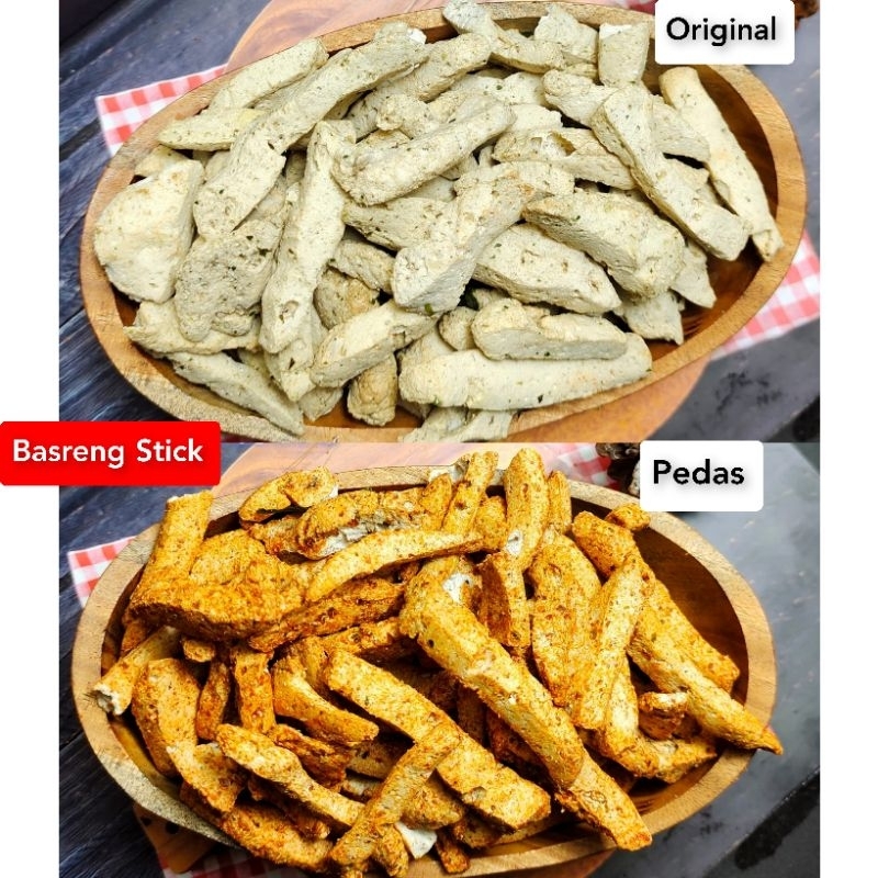 Jual Basreng Stick / Baso Goreng / Bakso Goreng / Seblak Bakso Kering ...