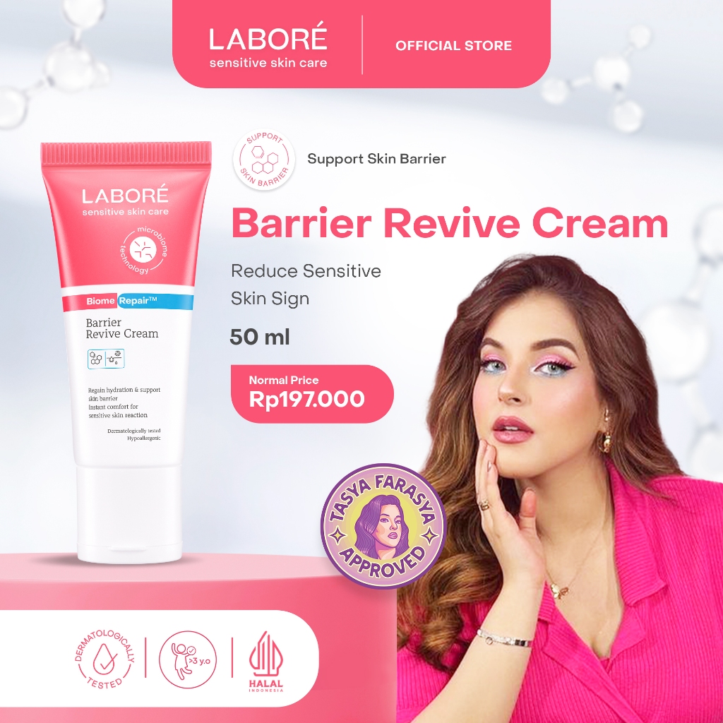 Jual LABORE BiomeRepair Barrier Revive Cream 50ml - Krim Pelembab Kulit ...