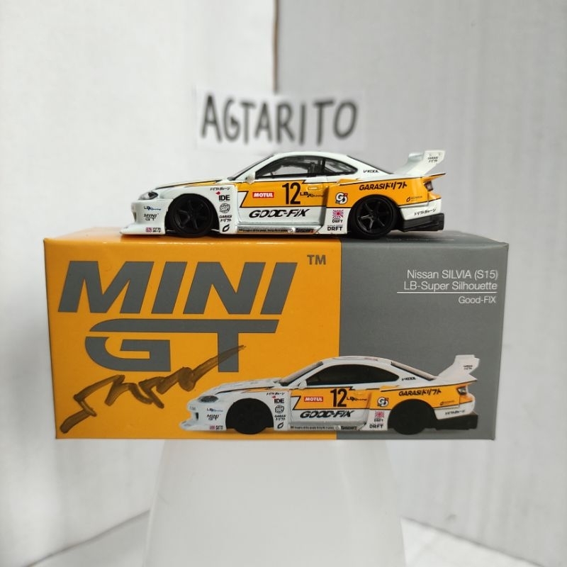 Jual Mini GT 596 LBWK S15 Good-Fix Sign Dipo Garasi Drift | Shopee ...
