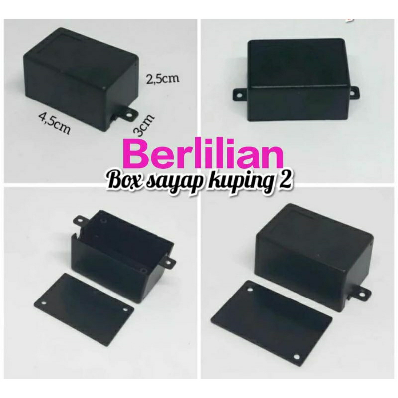 Jual Box 2 kuping + Tutup Box Sayap Box Elektronik | Shopee Indonesia