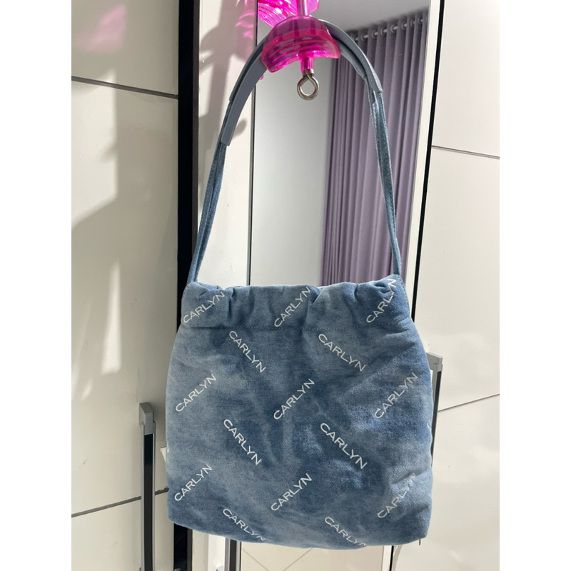 Jual ORIGINAL CARLYN TWEE BAG MINI DENIM | Shopee Indonesia