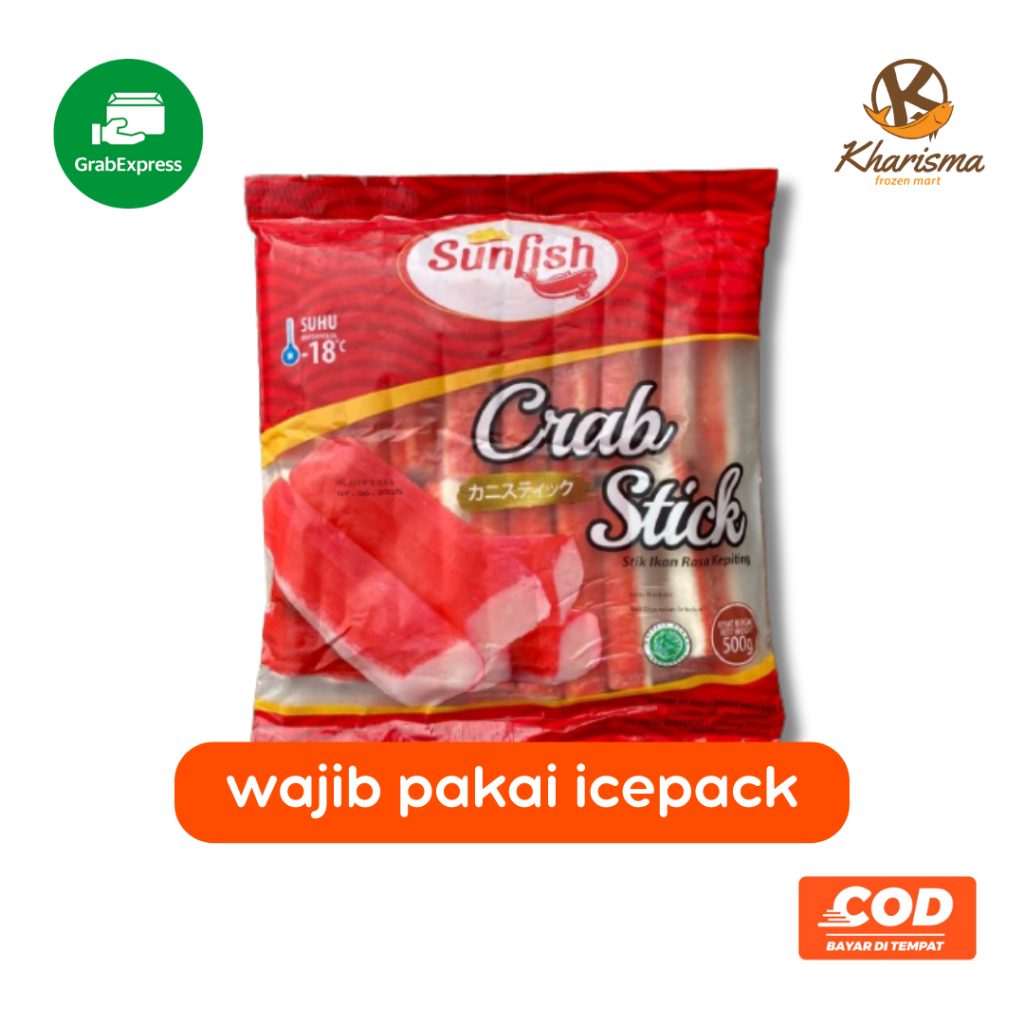 Jual (Khusus Sumbar) Sunfish Crab Stik Stick Frozen Food Panjang 500g ...