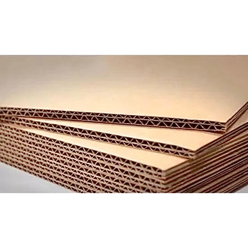 Jual 120x120 cm karton double wall lembaran kardus dus kemasan kraft ...