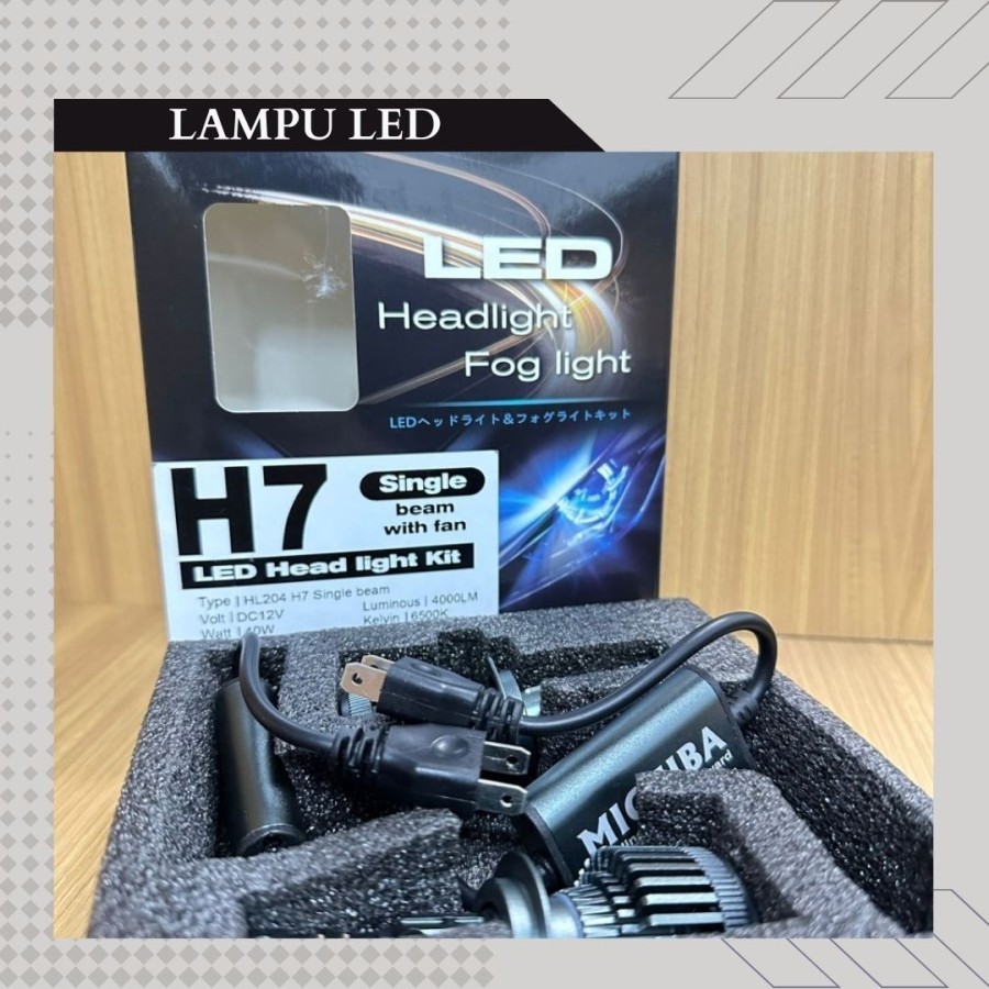 Jual Lampu LED Michiba H7 | Shopee Indonesia