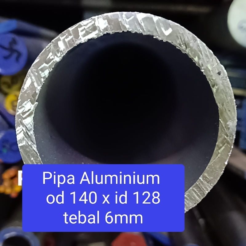 Jual Pipa Aluminium od 140 x id 128 x 100 (6063) | Shopee Indonesia