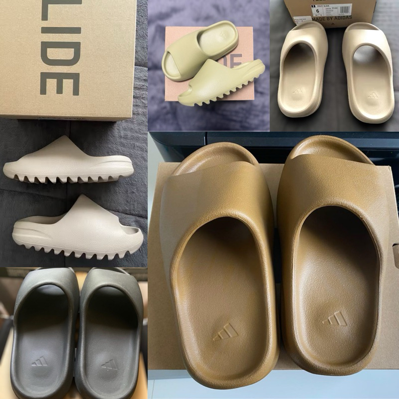 Jual Yeezy Slide sandal slip on karet 100% Premium Pria/Wanita Termurah ...
