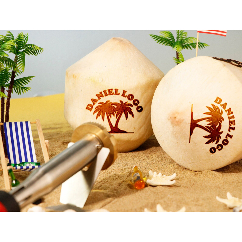 Jual HOT STAMP KELAPA CUSTOM / BRANDING COCONUT / Electric Branding ...