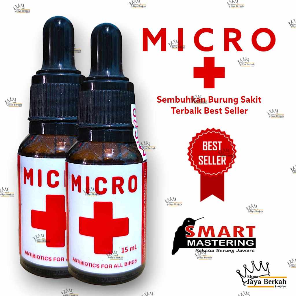 Jual MICRO Obat Sembuhkan Burung Sakit (Terbaik, Best Seller) | Shopee ...