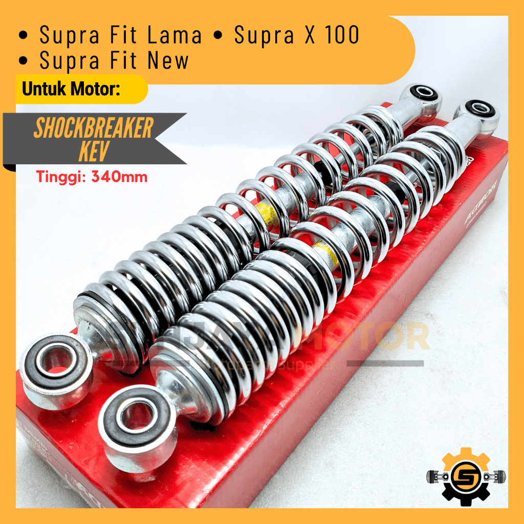 Jual Shockbreaker KEV Shock Breaker Kualitas Original Honda Supra X 100 ...