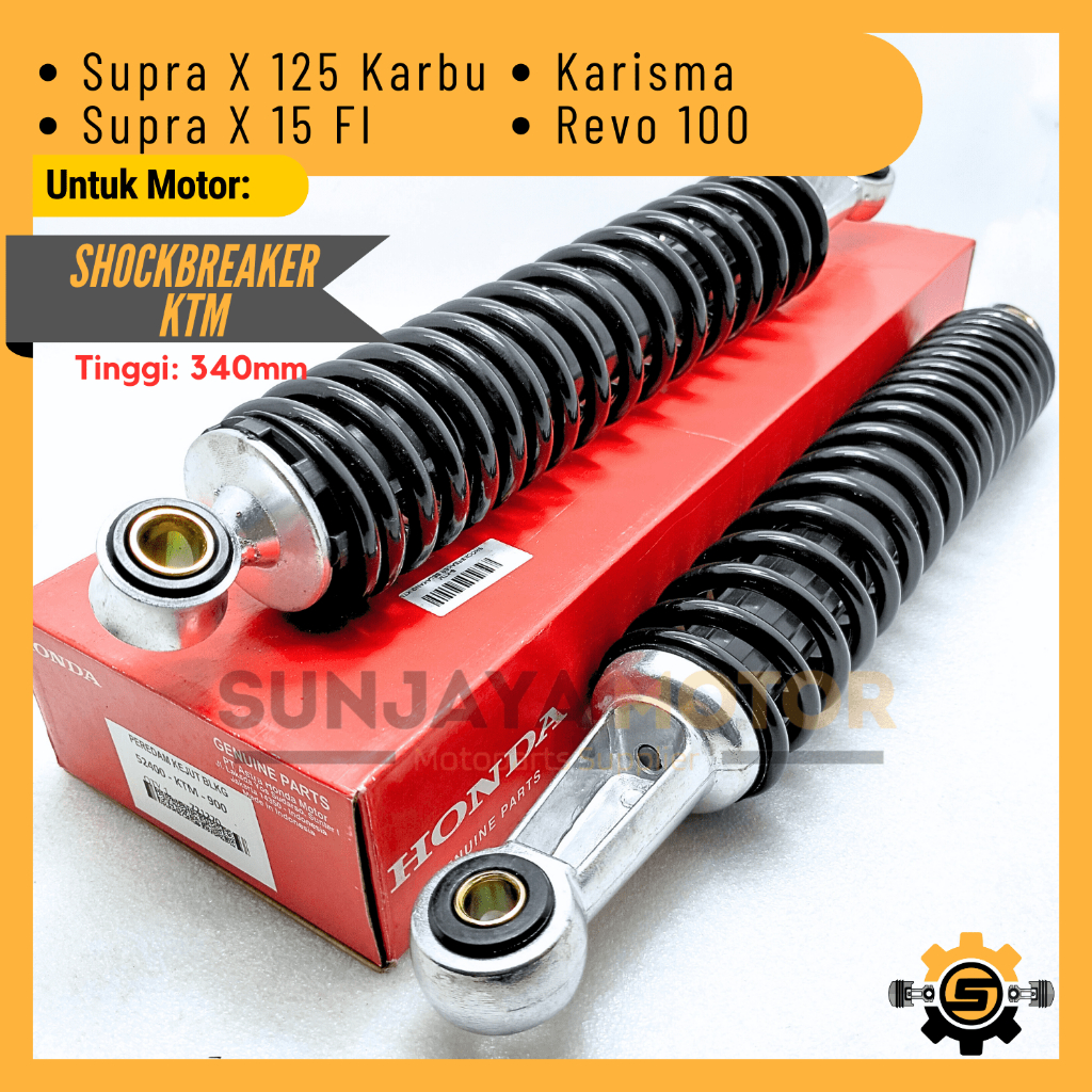 Jual Shockbreaker KTM Shock Belakang Kualitas Original Honda Supra X ...