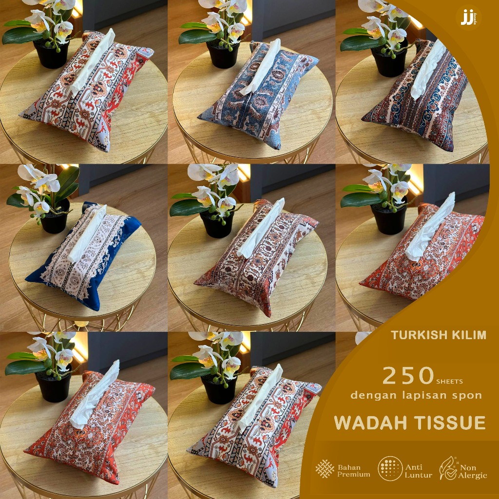 Jual SARUNG TISSUE MOTIF PRINT 250 Sheet 30 x 18 cm / Turkish Kilim ...