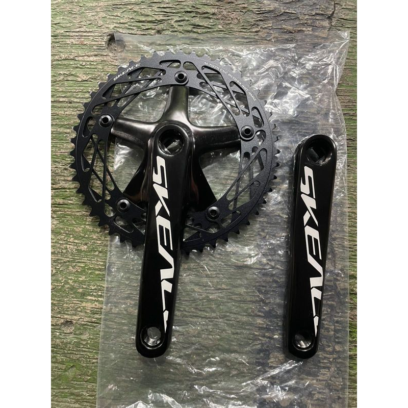 Jual Crankset sepeda fixie skeace spider BB kotak 49T dan 48t 165cm ...