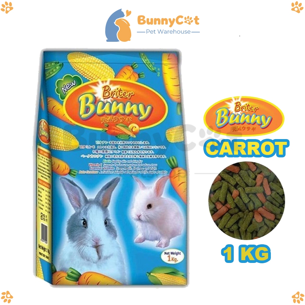Jual BRITER BUNNY 1kg makanan kelinci Rabbit food 1 kg Britter Bunny ...
