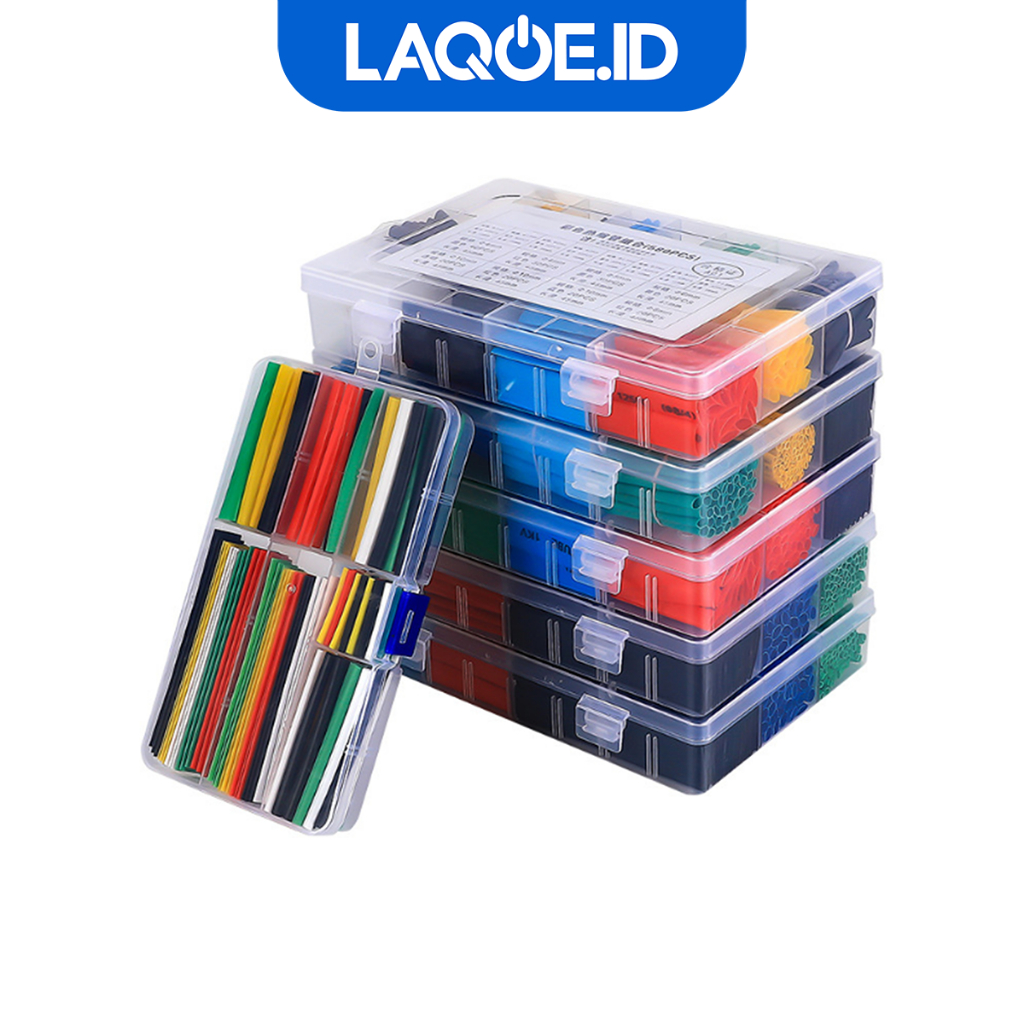 Jual 1 Box Heat Shrink Tube Isolasi Kabel Bakar Penyambung Pelindung ...