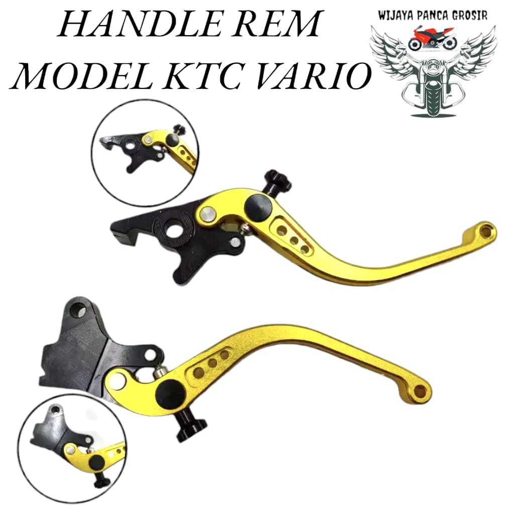 Jual HANDLE REM MODEL KTC FULL CNC SATU SET PNP BEAT VARIO SCOOPY ...