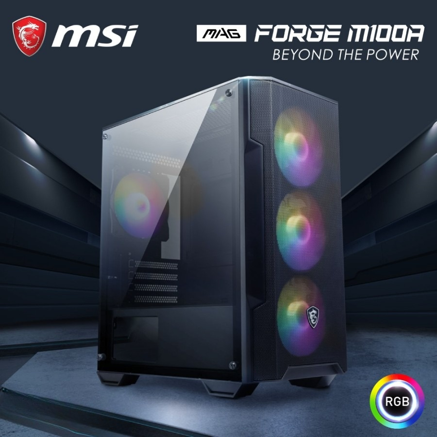 Jual Casing MSI MAG FORGE M100A - mATX | Shopee Indonesia