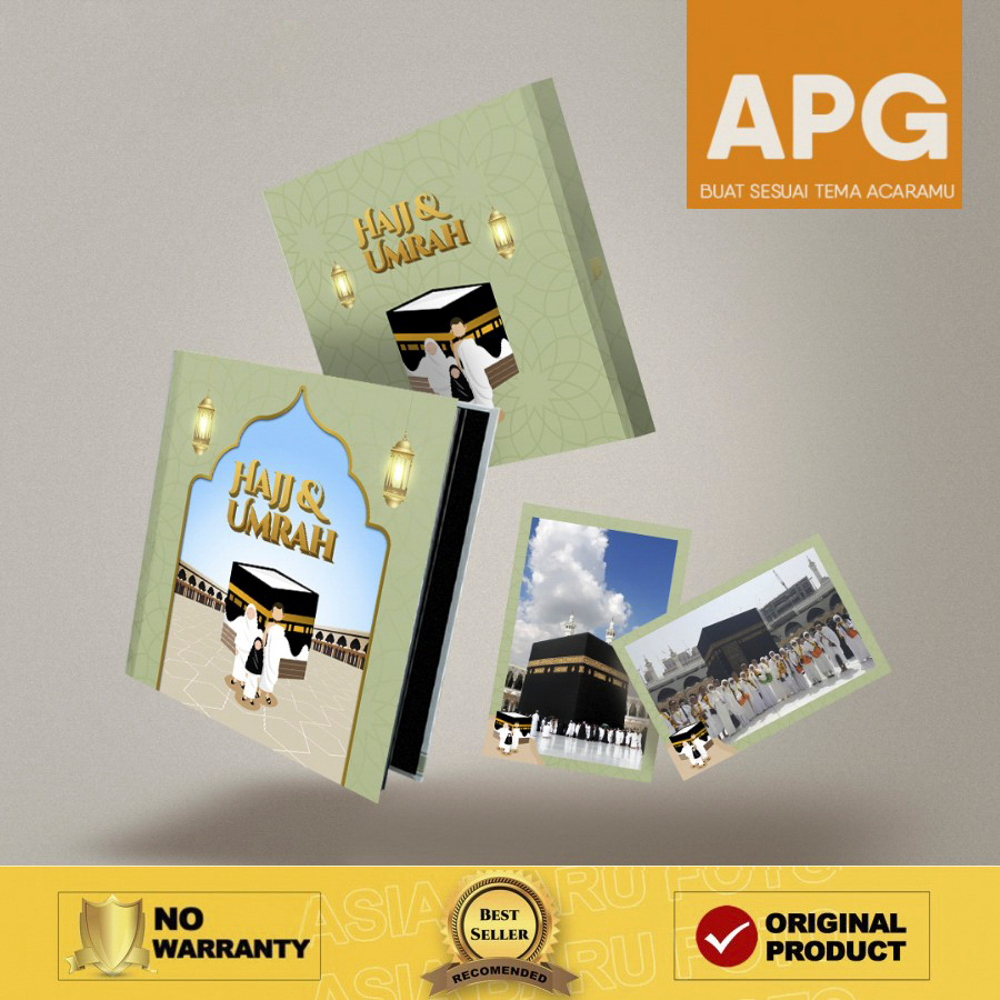 Jual Cetak Foto 4R + Album APG Custom Umroh/Haji | Shopee Indonesia