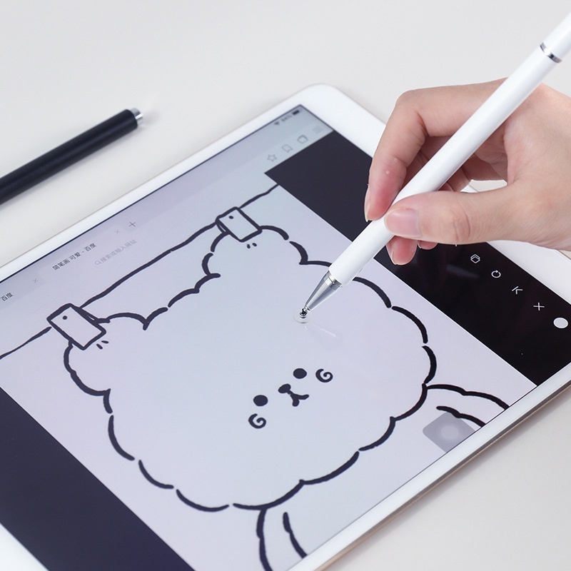 Jual STYLUS PEN 2IN1 HANDPHONE TOUCH SCREEN PEN IPAD IOS ANDROID TABLET ...