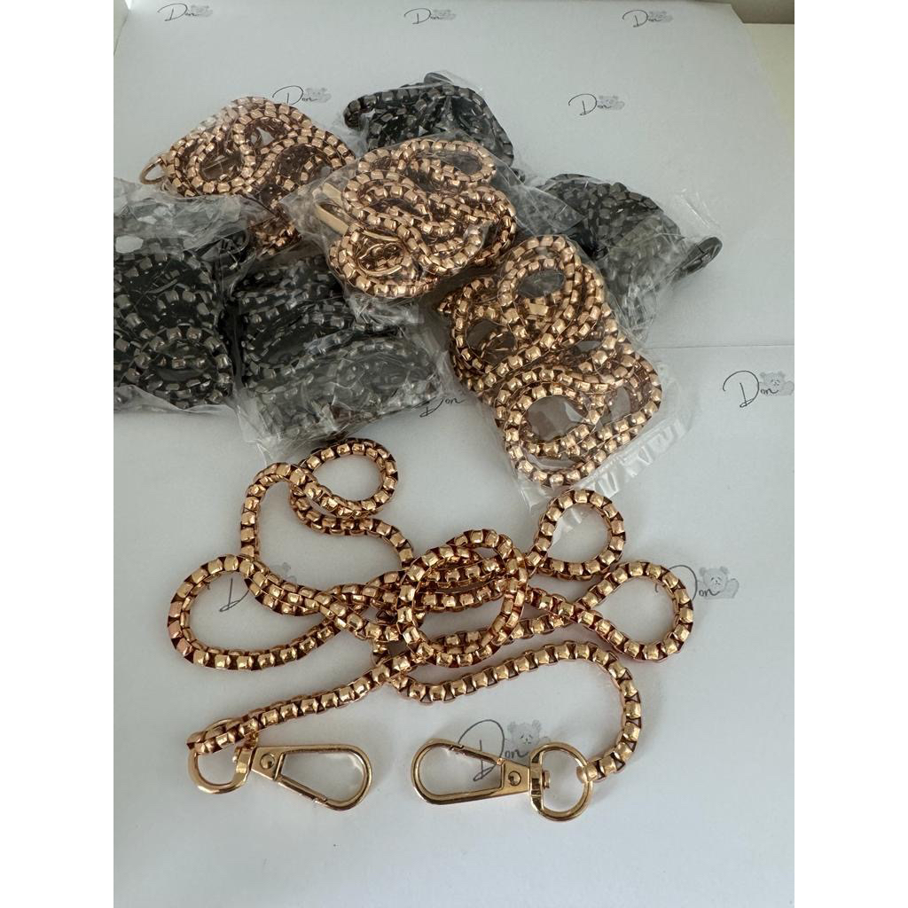 Jual Tali tas rantai ulir besi berat + cantolan besar 40 cm s/d 120cm ...