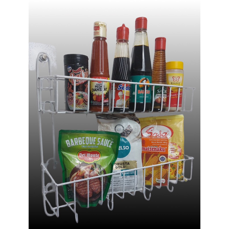 Jual Rak Shampoo susun 2/Rak Kamar mandi Besi | Shopee Indonesia