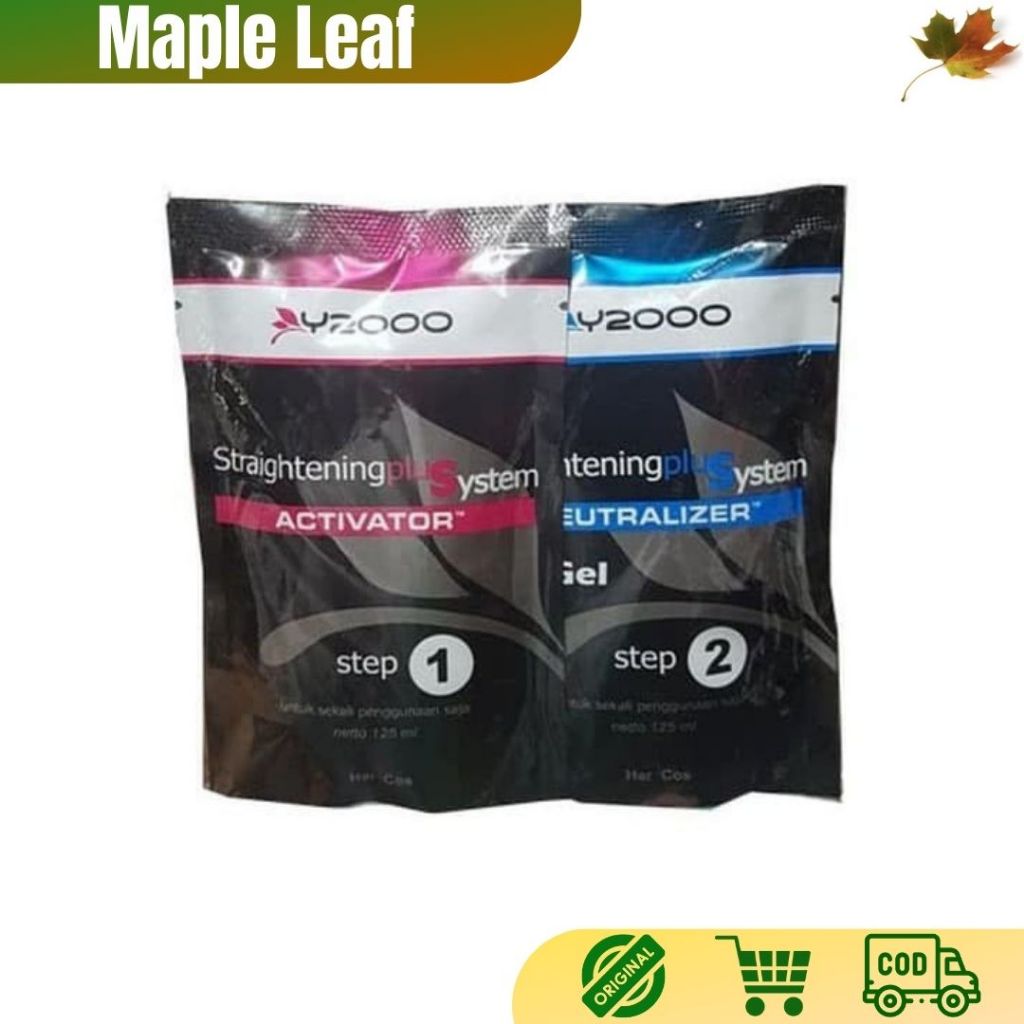 Jual Y2000 Hair Straightening Plus System Set 2x125ml | Shopee Indonesia