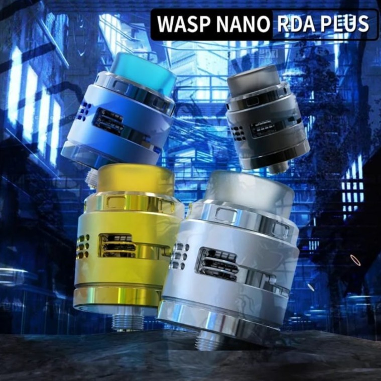 Jual RDA Wasp Nano PLUS Dual Coil 24MM 100% Authentic | Shopee Indonesia