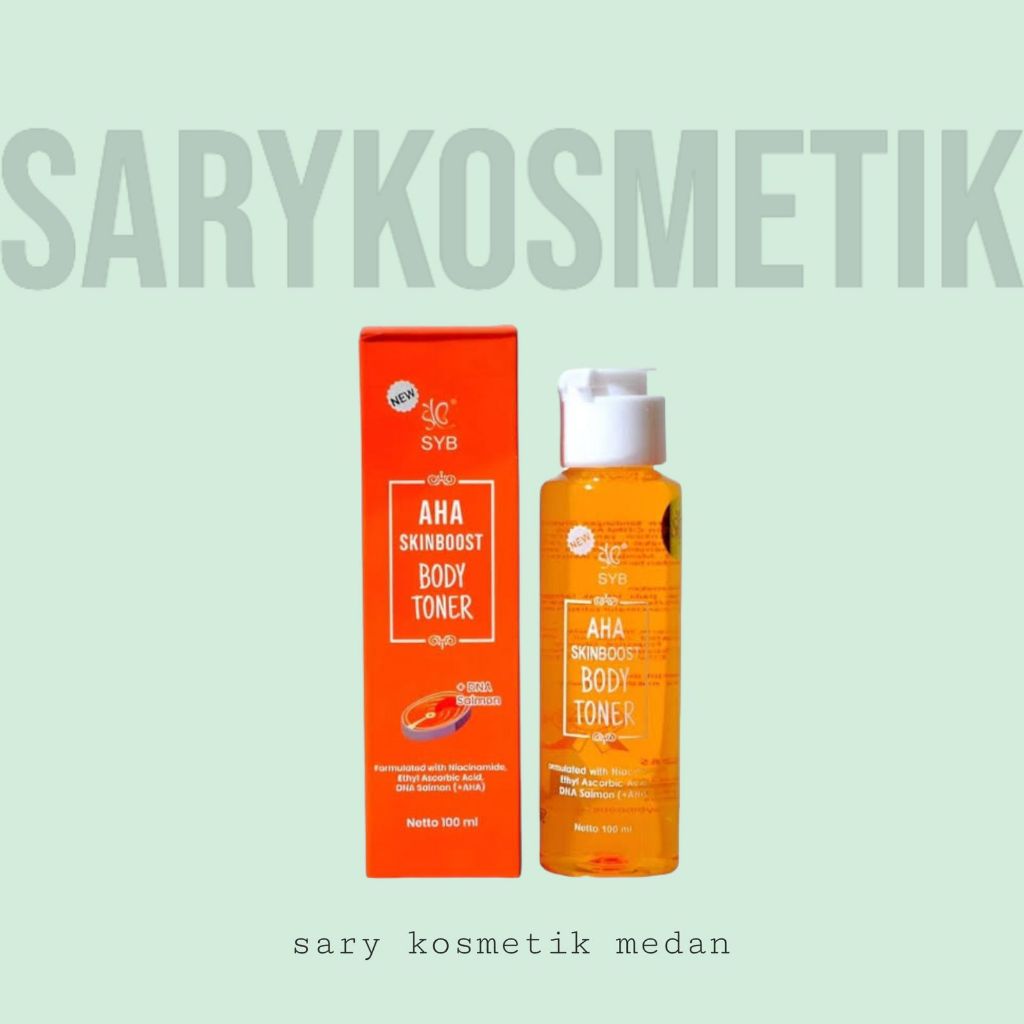 Jual CEK HARGA GROSIR - SYB TONER BADAN AHA SKINBOOST SKIN BODY TONER ...
