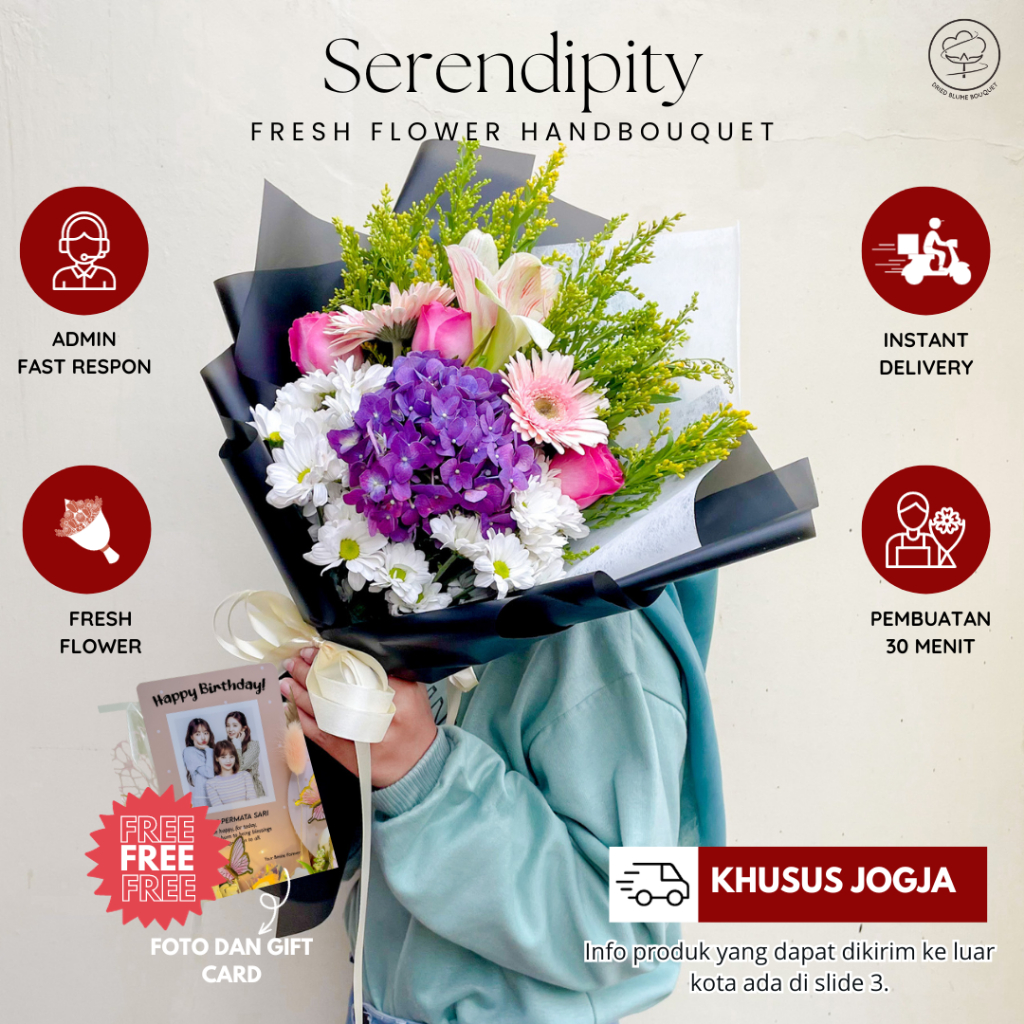 Jual Buket Wisuda Fresh Hand Bouquet Jogja Bunga Segar Asli Kado Hadiah Wisuda Graduation Sidang ...