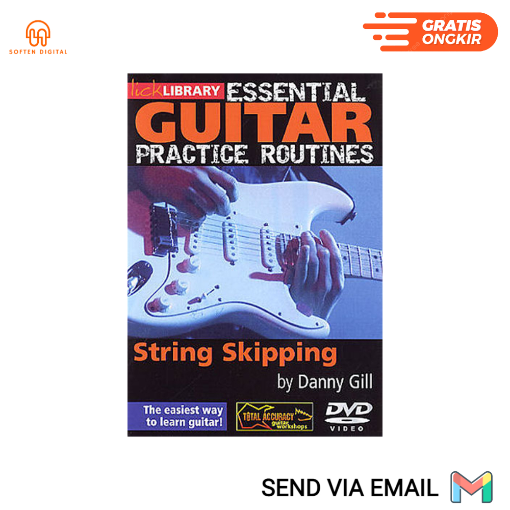 Jual Lick Library - Essential Guitar Practice Routines - String ...