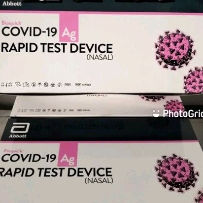 Jual Antigen Abbott 1 set Swab Nasal ORIGINAL | Shopee Indonesia